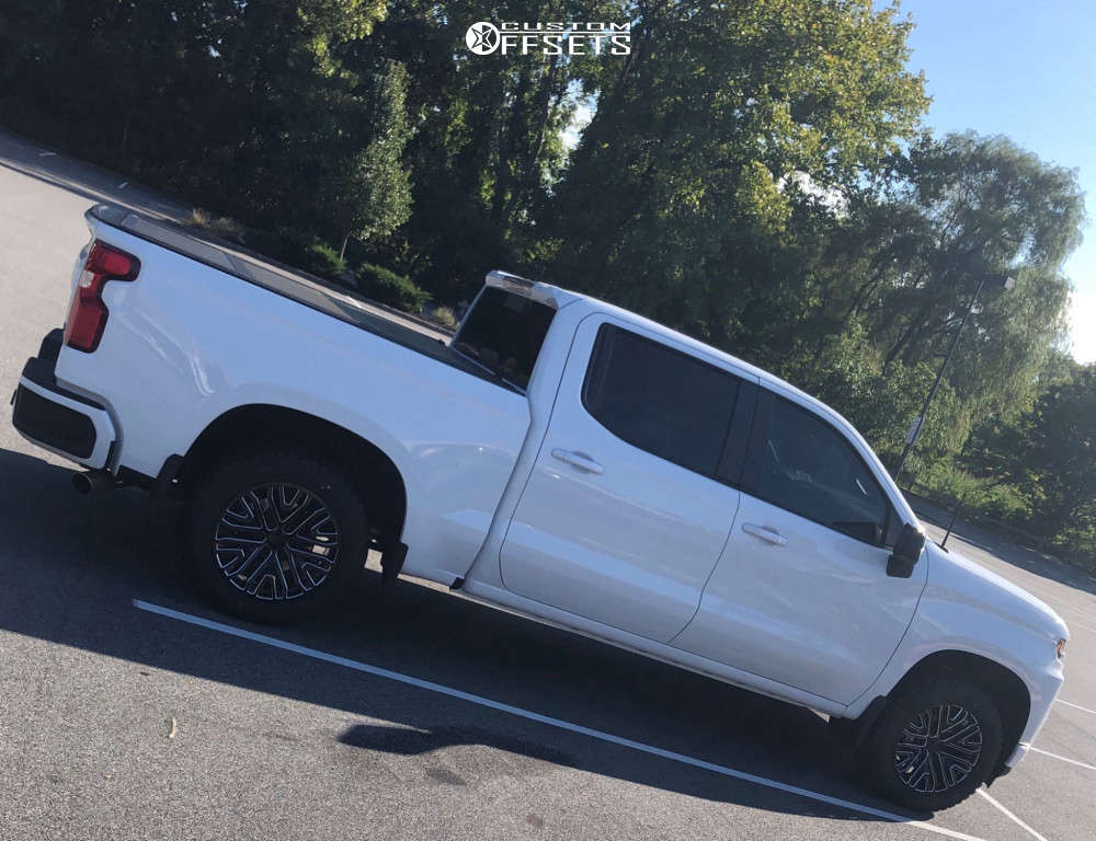 2019 Chevrolet Silverado 1500 with 20x9 24 OE Performance 197 and 275 ...