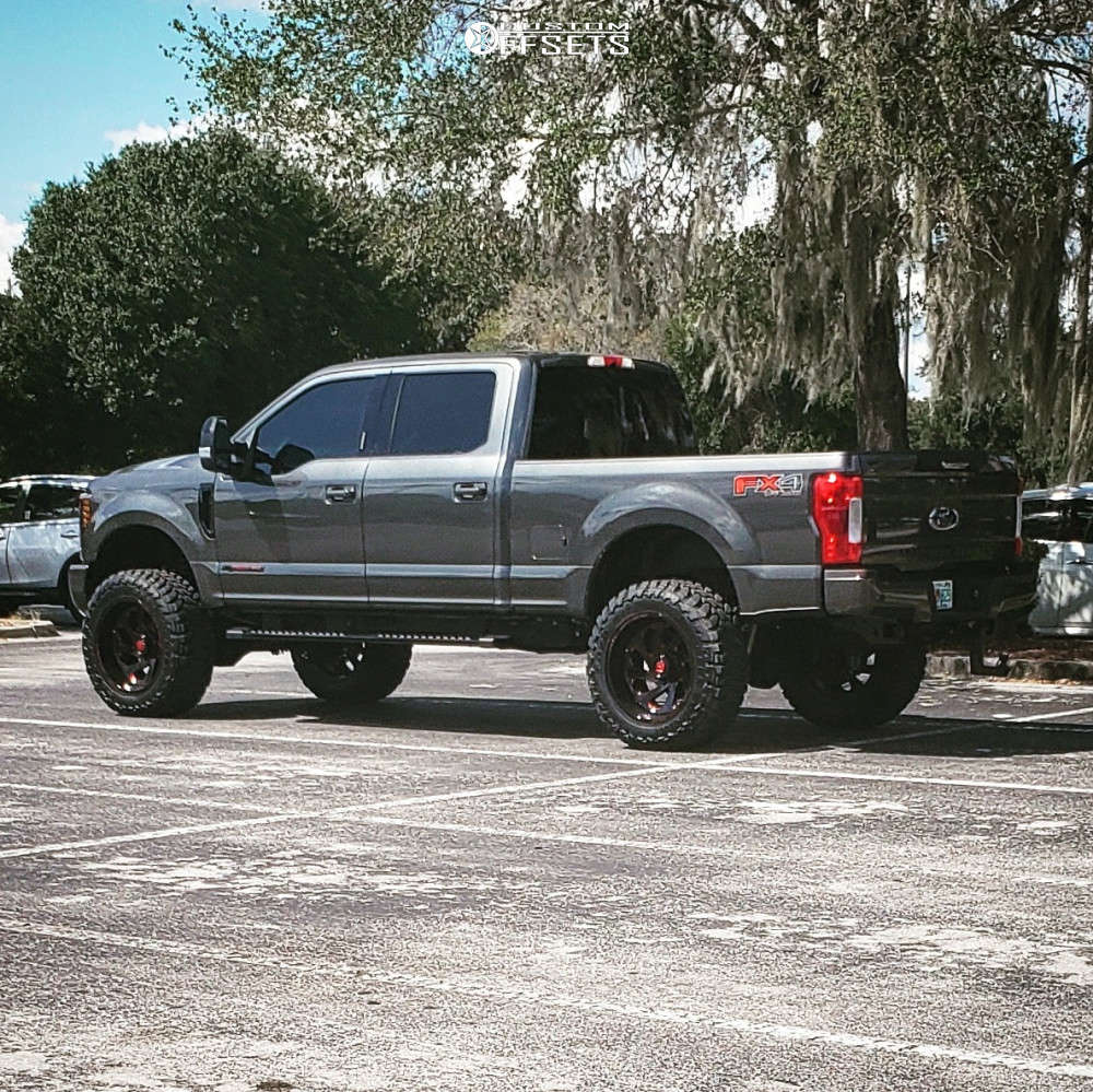 2019 Ford F-250 Super Duty with 22x12 -44 Fuel Vortex and 37/13.5R22 ...