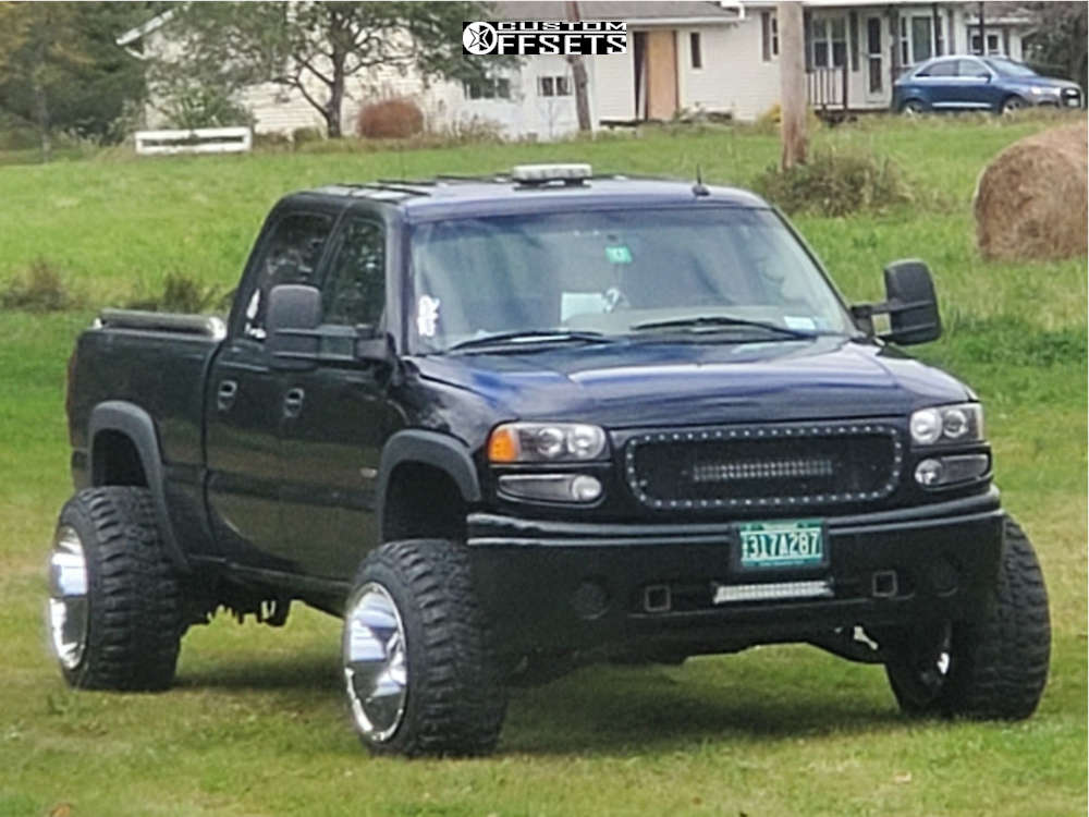 2005 GMC Sierra 2500 HD with 20x14 -76 Full Throttle Ft-3 and 33/12 ...