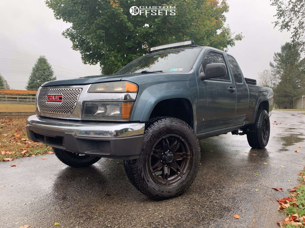 2006 GMC Canyon with 17x9 25 Ultra Gauntlet and 265/75R17 Cooper ...