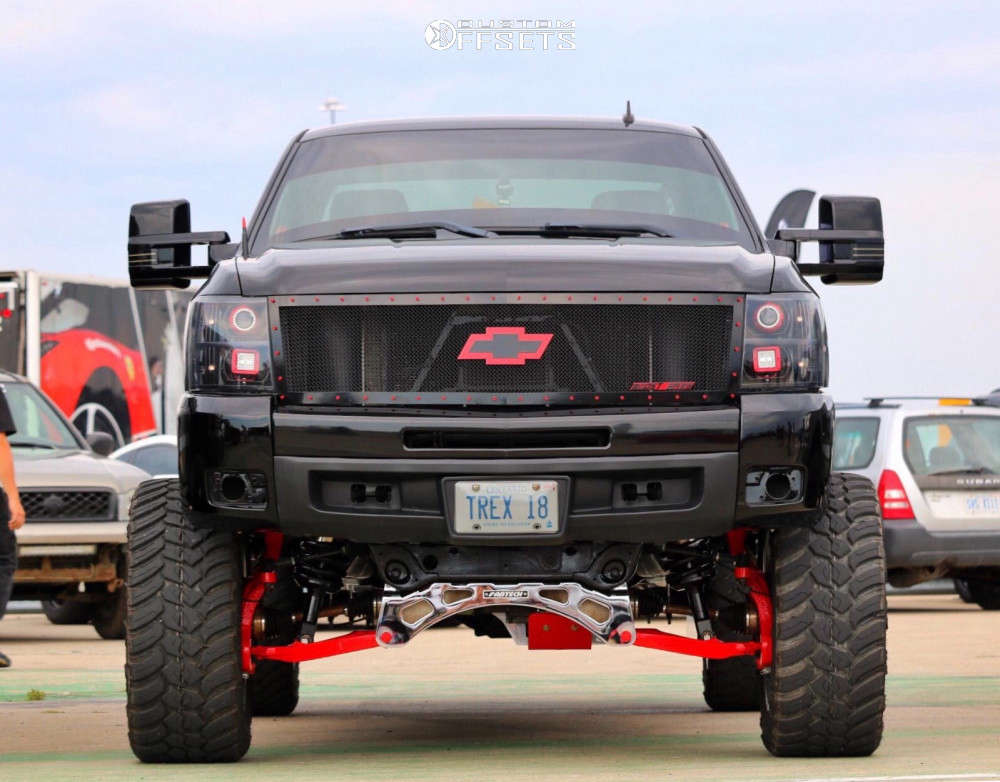 2011 Chevrolet Silverado 1500 with 22x12 -44 Xtreme Force Xf1 and 37/13 ...