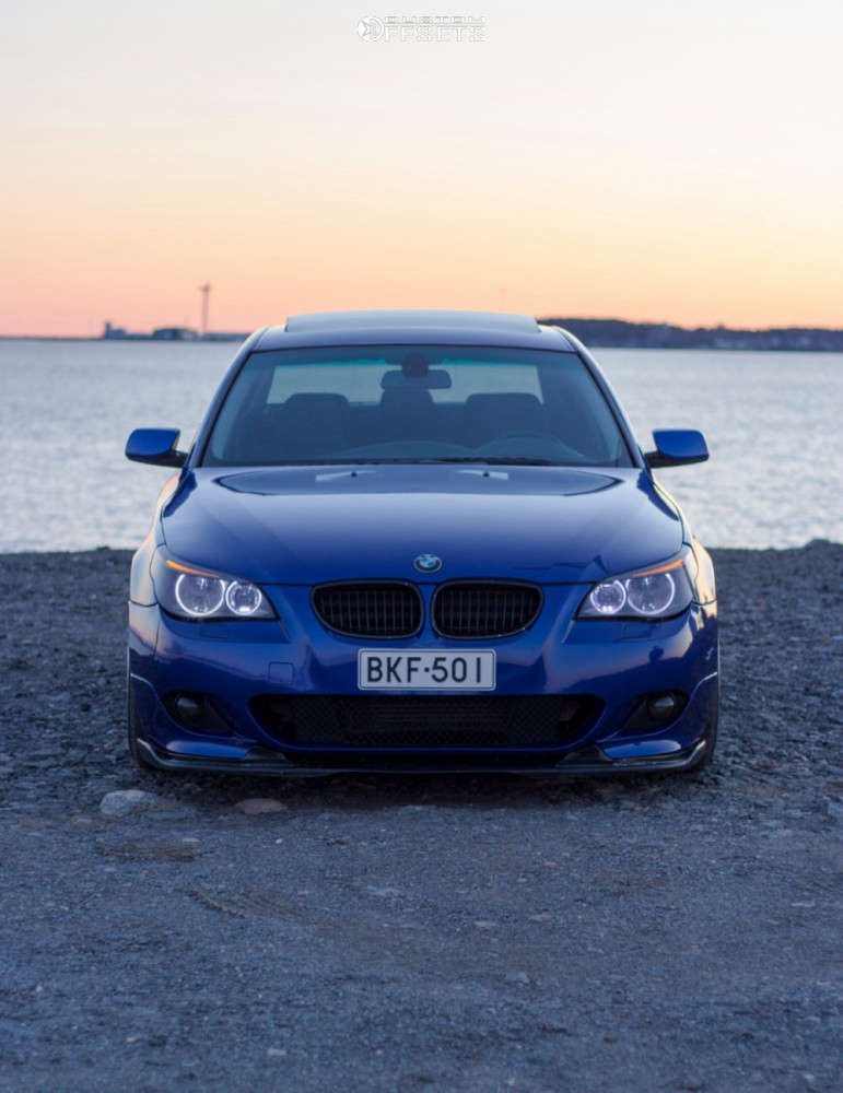 2003 BMW 530i with 20x8.5 20 Vossen Cvt and 225/30R20 Falken Azenis ...