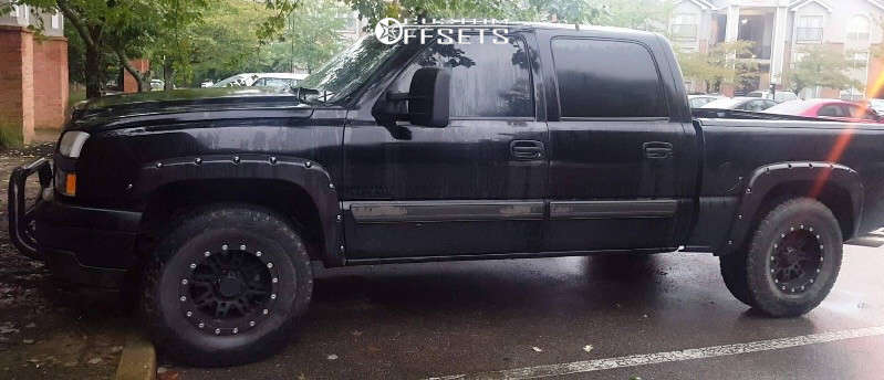2006 Chevrolet Silverado 1500 with 17x9 -6 Pro Comp Series 31 and 305 ...