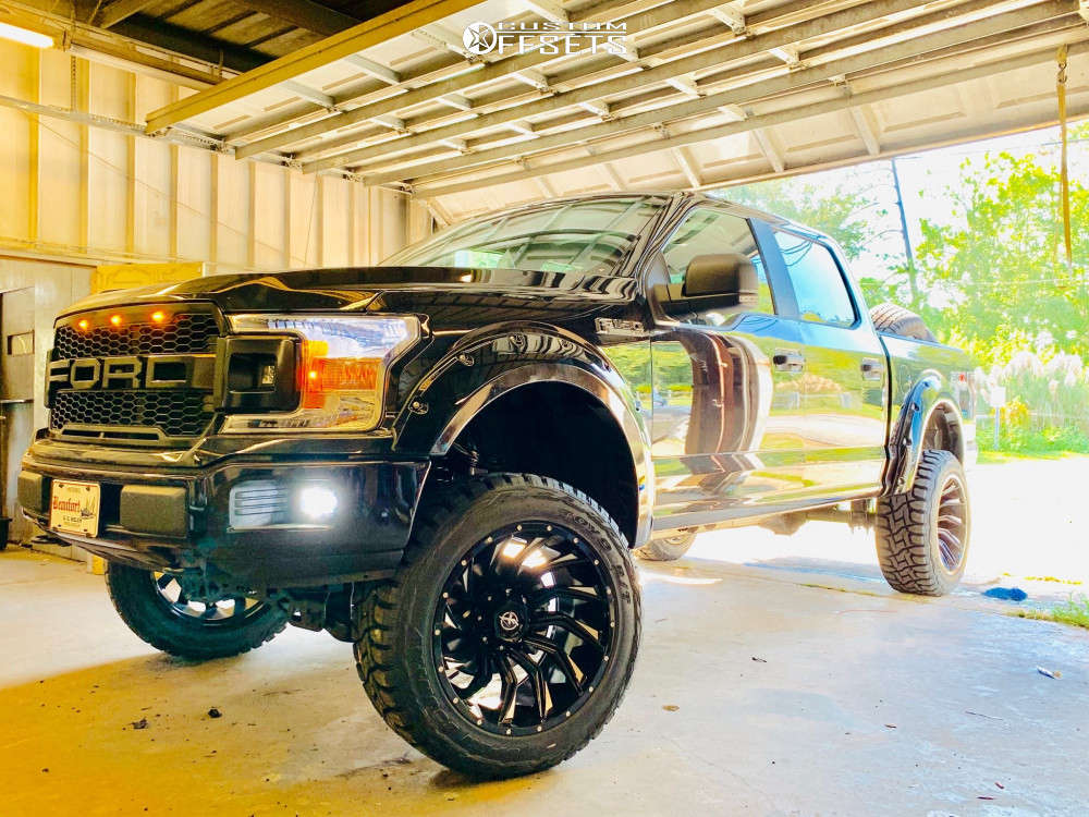 2019 Ford F-150 with 20x12 -44 XF Offroad Xf-224 and 35/12.5R20 Toyo ...
