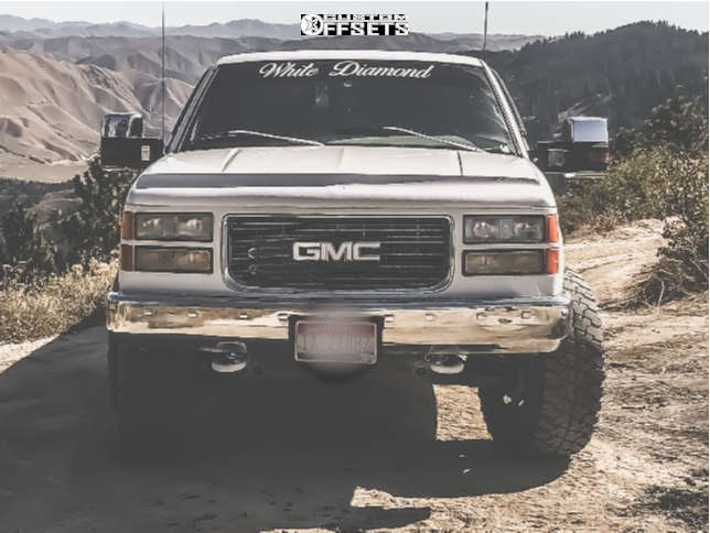 1995 Chevrolet K1500 with 17x9 -12 Level 8 Tracker and 35/12.5R17 ...