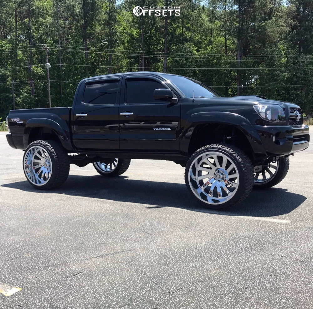 2010 Toyota Tacoma with 26x14 -76 Hardcore Offroad Hc15 and 35/13.5R26 ...