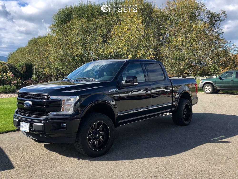 2018 Ford F-150 with 20x10 -18 Fuel Maverick D538 and 295/55R20 Toyo ...