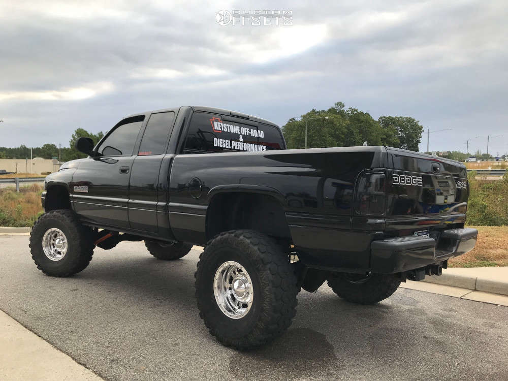 2000 Dodge Ram 2500 with 16x10 -45 Weld Racing Mountain Crusher and 37/ ...