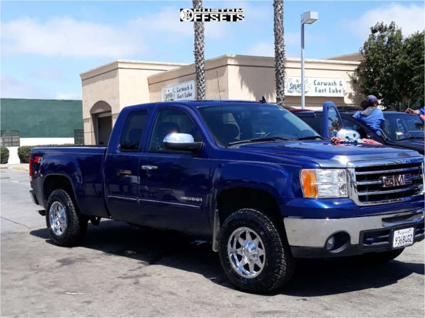 2013 GMC Sierra 1500 with 17x9 -12 Mayhem Tank and 265/50R17 Nitto ...