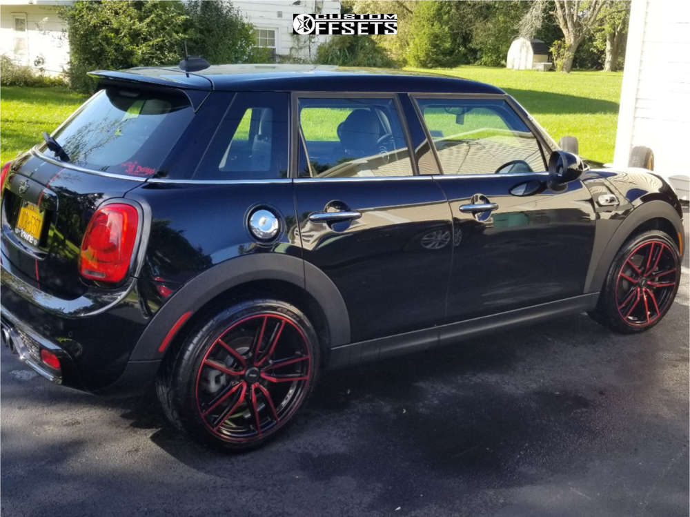 2019 Mini Cooper with 18x8 43 Konig Myth and 225/45R18 Nitto Neo Gen ...