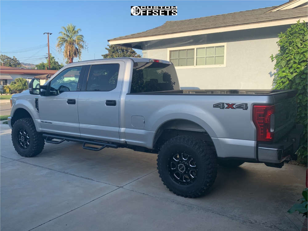 2017 Ford F-250 Super Duty with 18x8.5 18 Vision Fury and 35/12.5R18 ...
