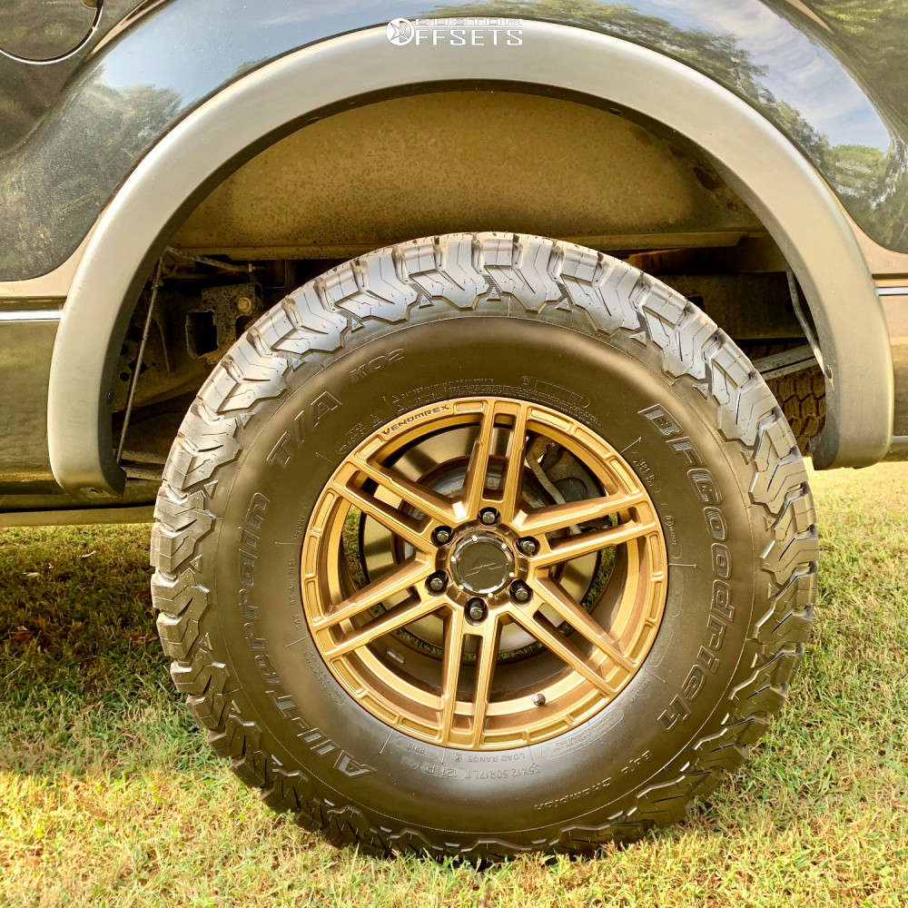 2012 Ford F-150 with 17x9 -12 VenomRex Vr602 and 35/12.5R17 BFGoodrich ...