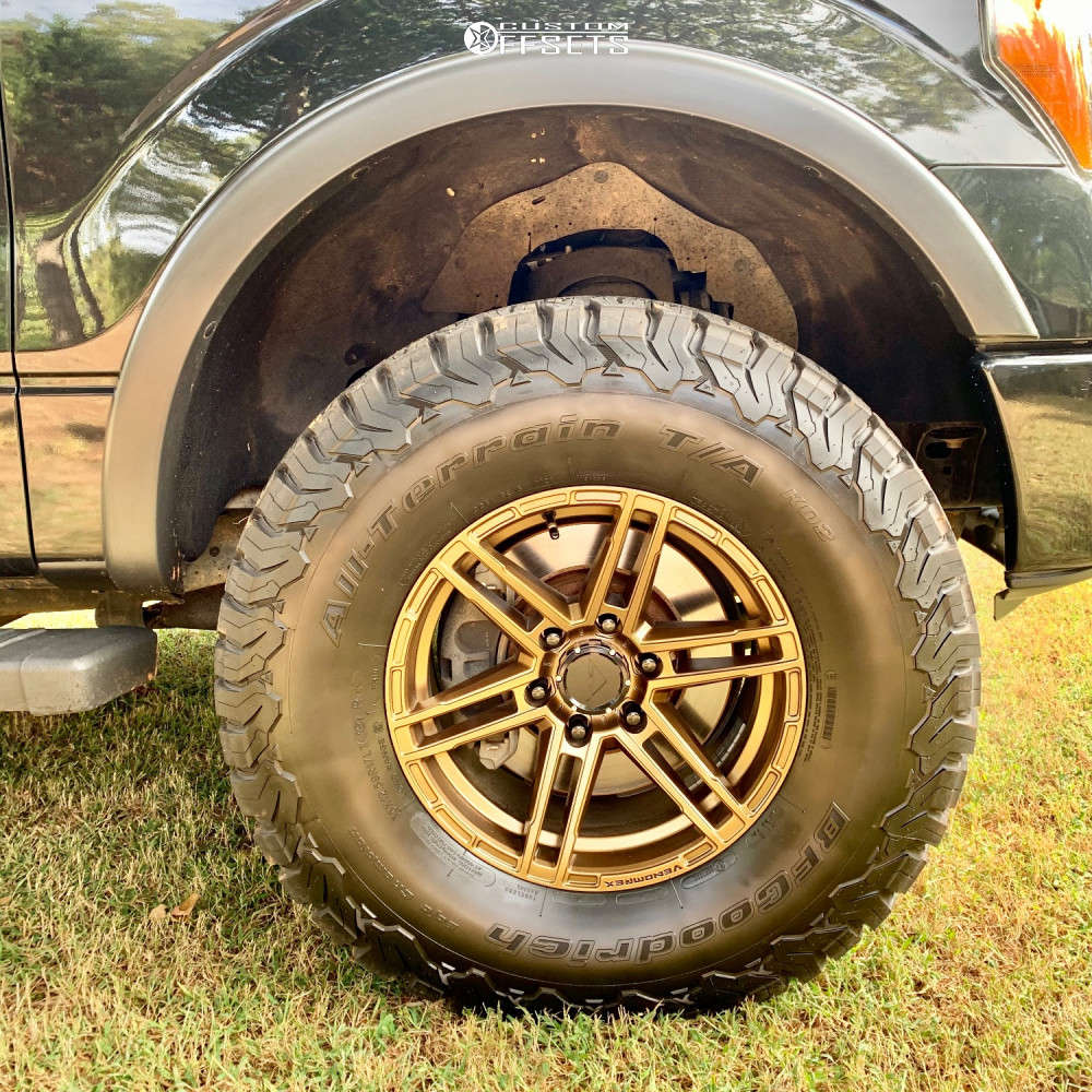 2012 Ford F-150 with 17x9 -12 VenomRex Vr602 and 35/12.5R17 BFGoodrich ...