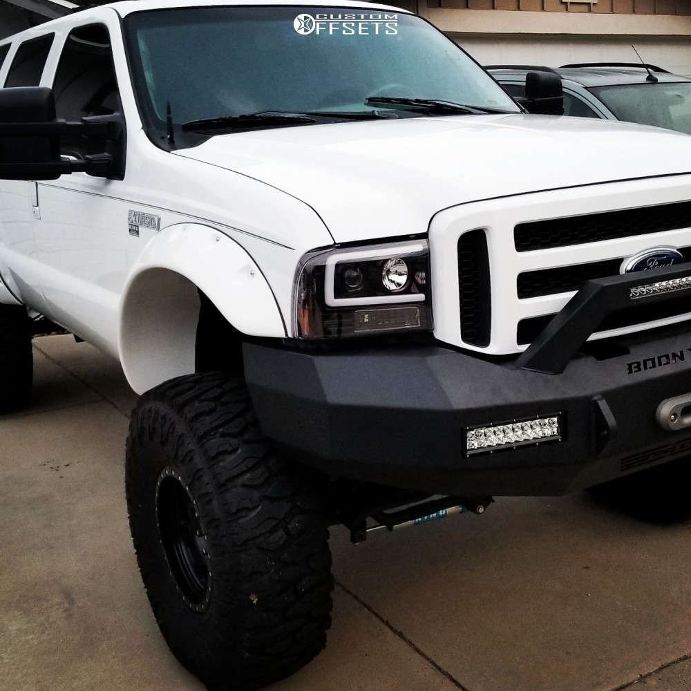 2002 Ford Excursion with 17x9 -12 Raceline Monster and 40/13.5R17 ...
