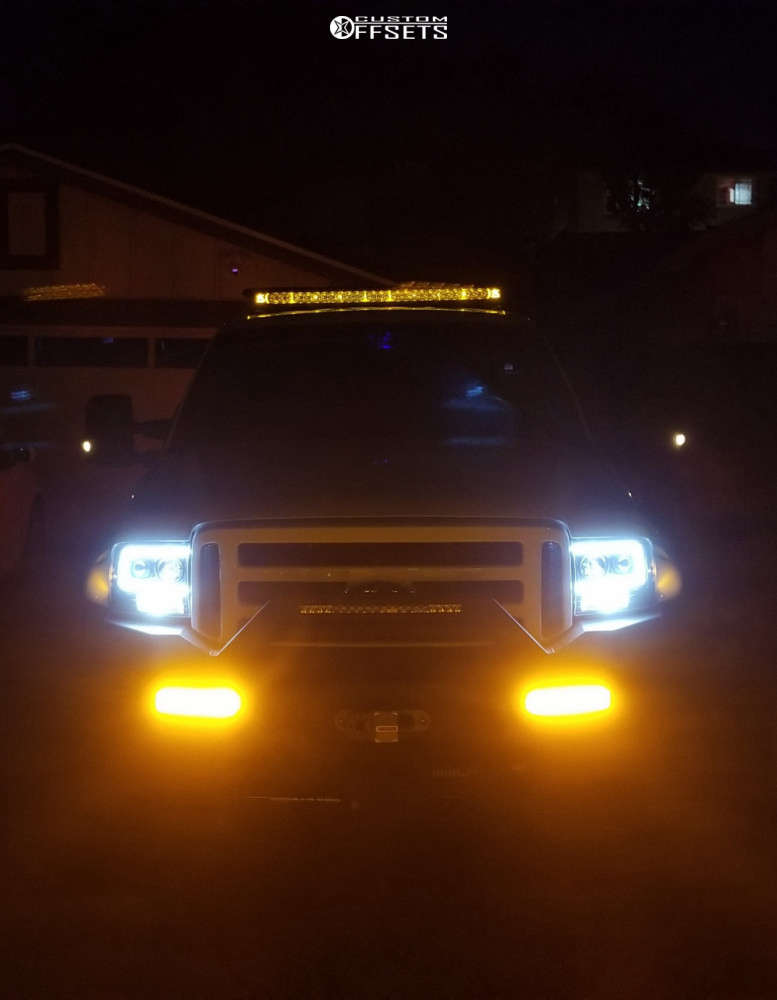 2002 Ford Excursion with 17x9 -12 Raceline Monster and 40/13.5R17 ...