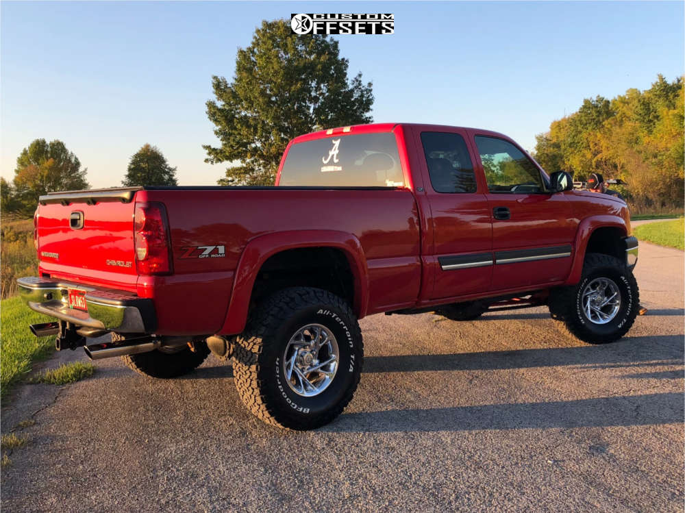 2003 Chevrolet Silverado 1500 with 16x8 American Racing Nitro and 315 ...