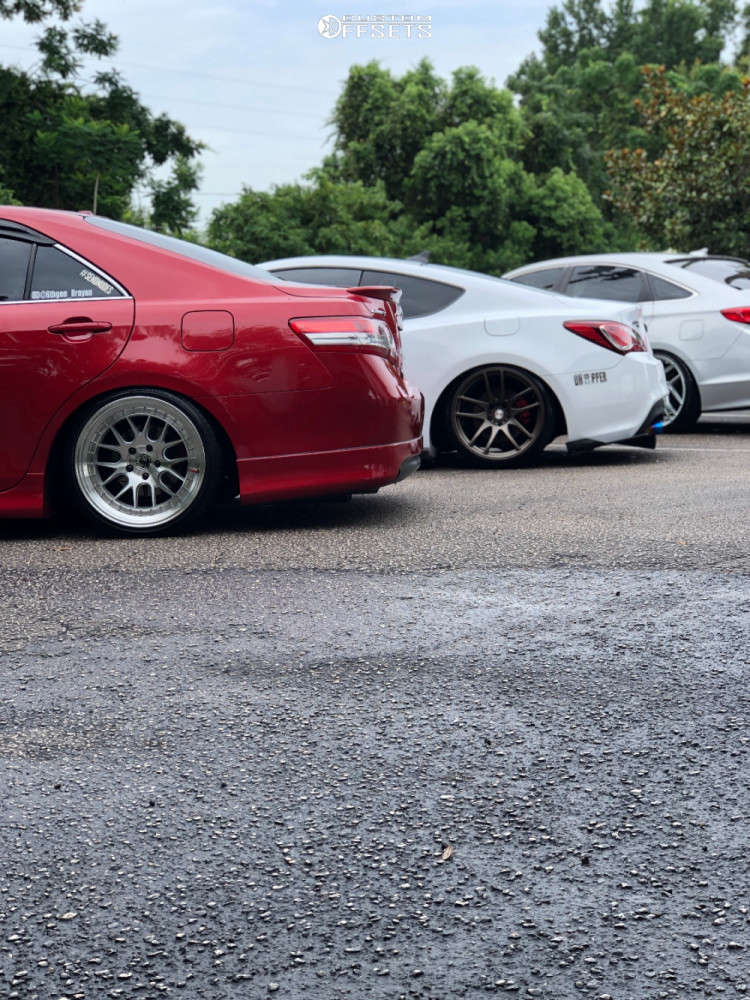 2011 Toyota Camry with 18x9.5 15 Aodhan DS06 and 215/35R18 Westlake Sa07 and Coilovers | Custom ...