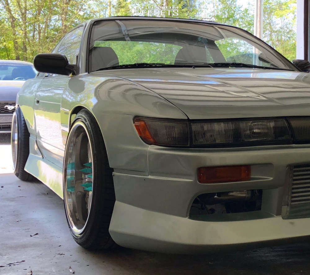1993 Nissan 240SX with 18x10 0 SSR Vienna Courage and 235/40R18 ...