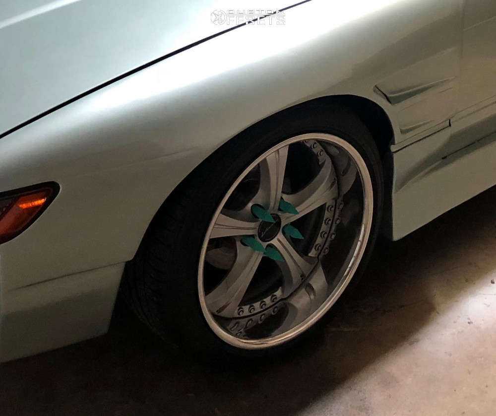 1993 Nissan 240SX with 18x10 0 SSR Vienna Courage and 235/40R18 ...