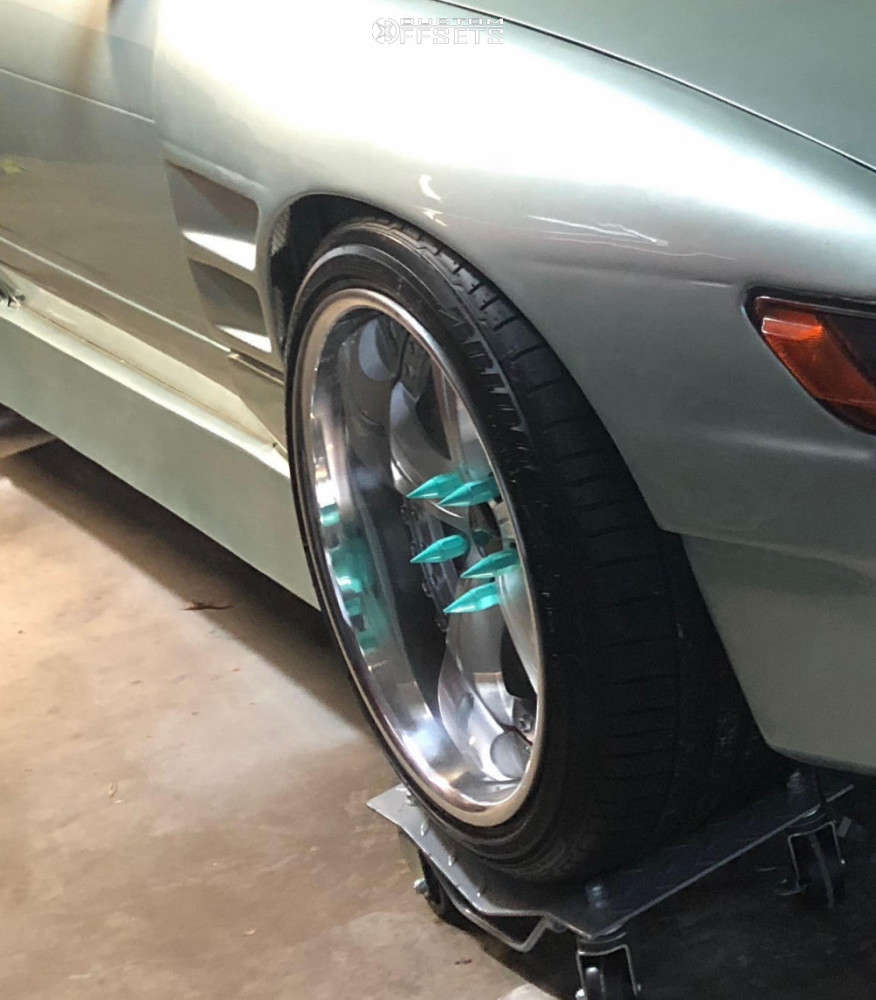 1993 Nissan 240SX with 18x10 0 SSR Vienna Courage and 235/40R18 ...