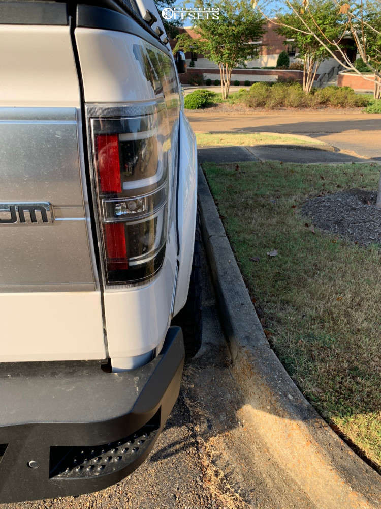 2013 Ford F-150 with 20x10 -12 Grid Gd02 and 35/12.5R20 Nitto Ridge ...