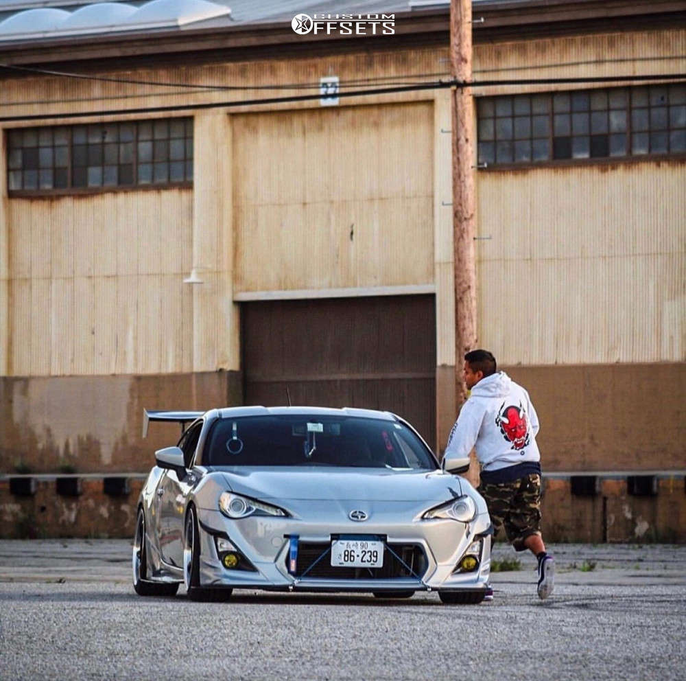 2013 Scion FR-S with 18x9.5 40 Advan RG-D2 and 245/35R18 Hankook Ventus V12 Evo 2 and Coilovers ...