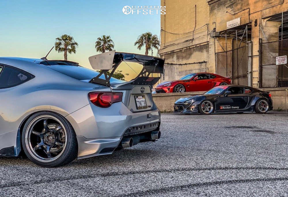 2013 Scion FR-S with 18x9.5 40 Advan RG-D2 and 245/35R18 Hankook Ventus V12 Evo 2 and Coilovers ...