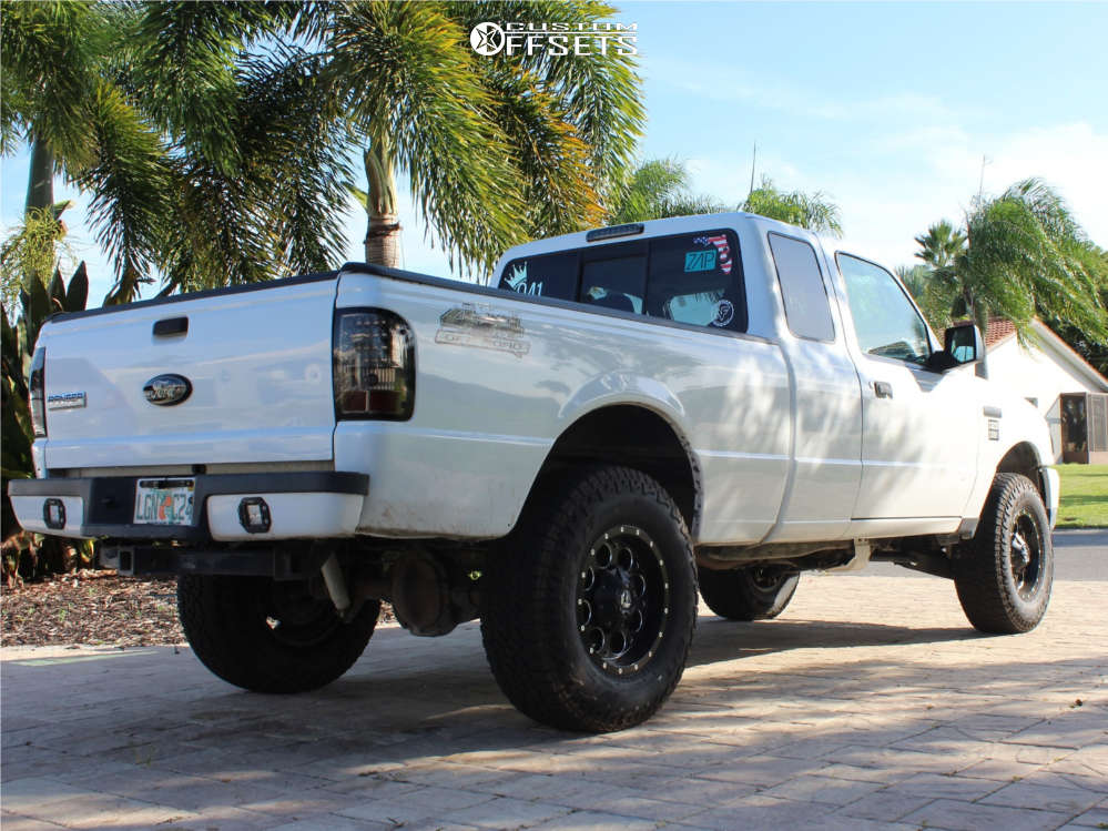 2007 Ford Ranger with 16x8 1 Fuel Revolver and 265/75R16 Falken ...