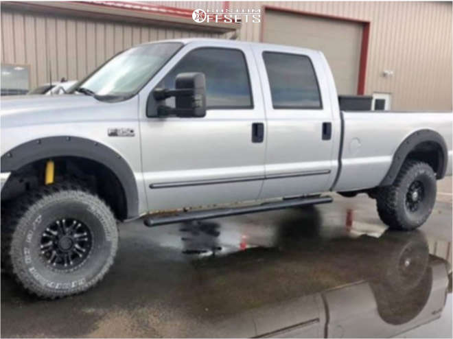 2000 Ford F-350 Super Duty with 16x8 -6 Raceline Octane and 35/12.5R16 ...