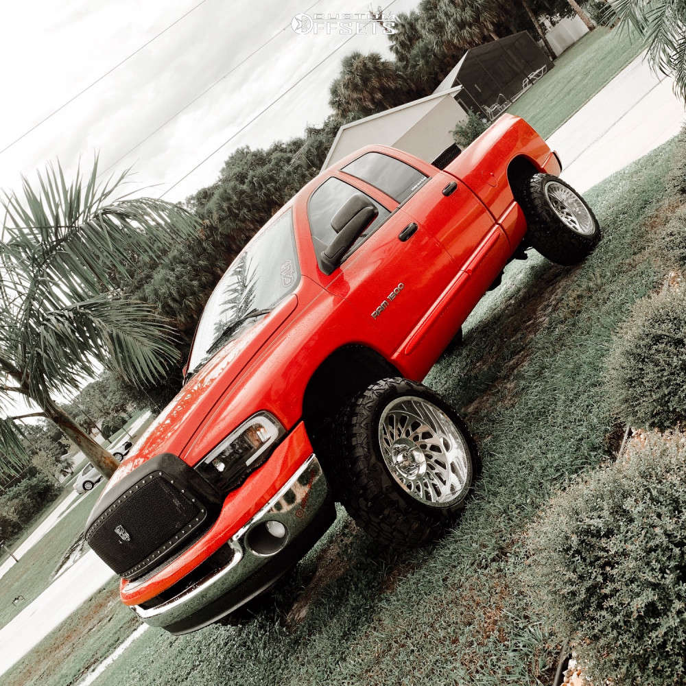 2004 Dodge Ram 1500 with 22x12 -51 Cali Offroad Switchback and 35/12 ...