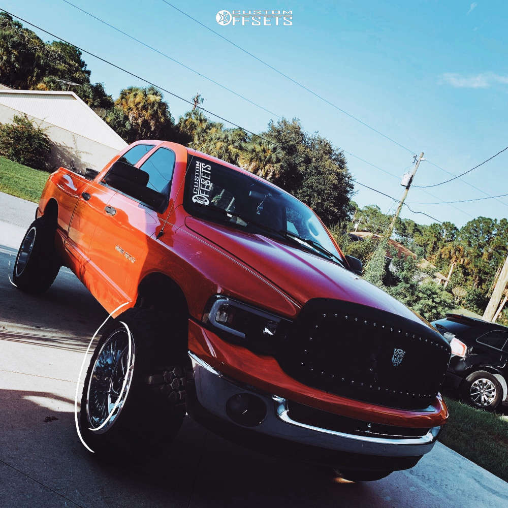 2004 Dodge Ram 1500 with 22x12 -51 Cali Offroad Switchback and 35/12 ...