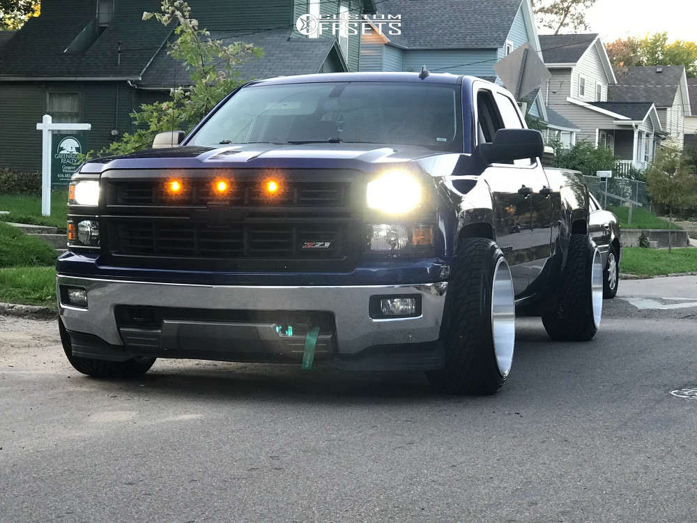 2014 Chevrolet Silverado 1500 with 22x14 -76 Axe Offroad Ax1.1 and 305 ...