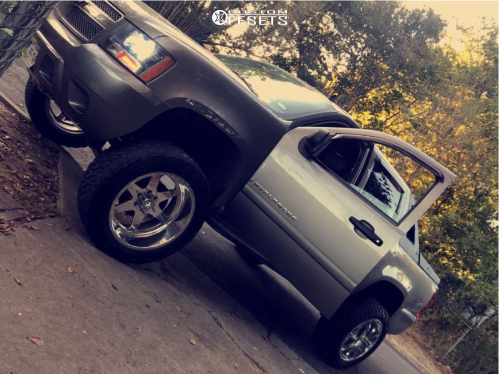 2010 Chevrolet Avalanche with 22x12 -40 American Force Independence Ss ...