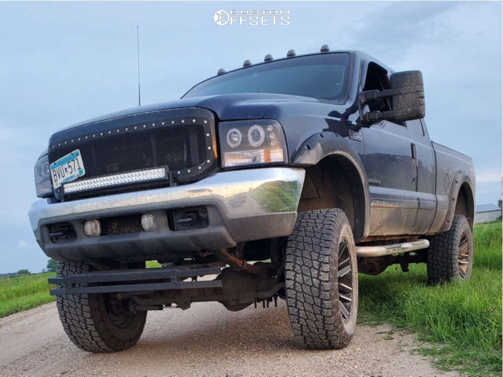 2001 Ford F-250 Super Duty with 20x10 -24 Moto Metal Mo978 and 37/12 ...