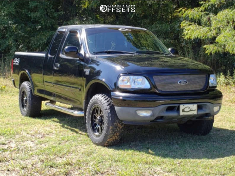 1999 Ford F-150 with 17x9 18 Helo He879 and 265/70R17 Toyo Tires Open ...