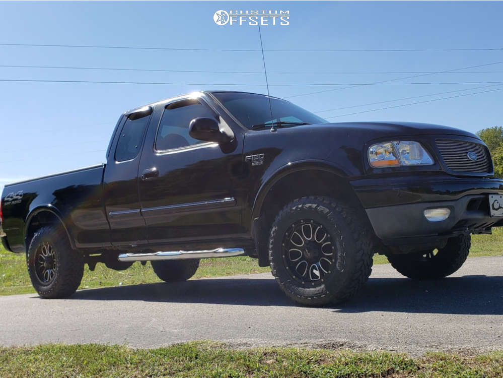 1999 Ford F-150 with 17x9 18 Helo He879 and 265/70R17 Toyo Tires Open ...