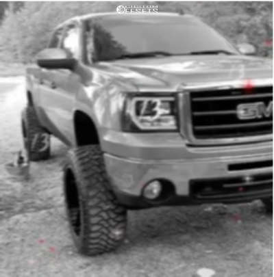 2013 GMC Sierra 1500 with 22x12 -44 XF Offroad Xf-203 and 35/12.5R22 ...