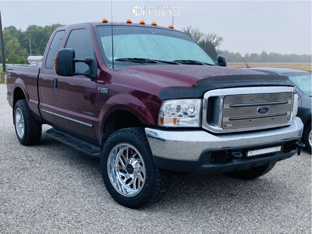 2000 Ford F-250 Super Duty with 20x10 -18 Fuel Triton and 285/55R20 ...