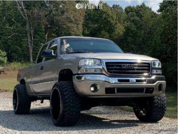2003 GMC Sierra 1500 with 24x14 -76 Hardcore Offroad Hc11 and 35/13 ...