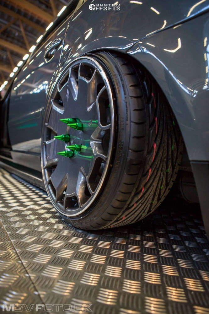 2002 Volkswagen Passat with 18x8.5 42 Ispiri Csr2 and 205/35R18 Toyo ...