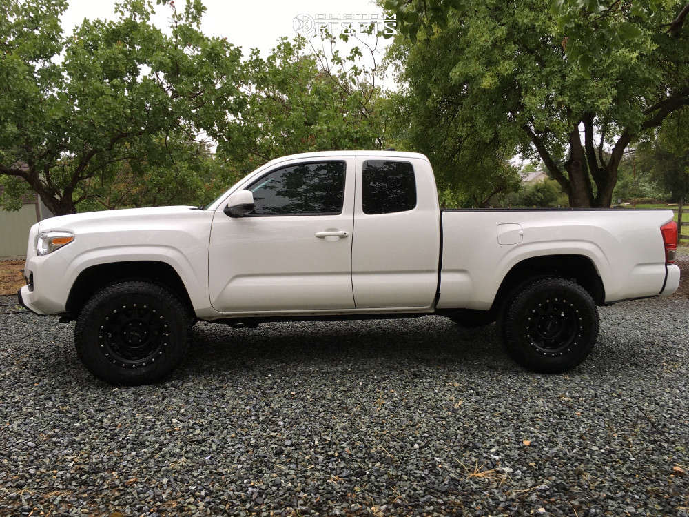 2017 Toyota Tacoma with 17x9 -12 Method Standard and 265/70R17 Toyo ...