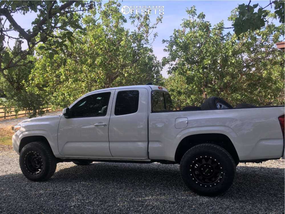 2017 Toyota Tacoma with 17x9 -12 Method Standard and 265/70R17 Toyo ...