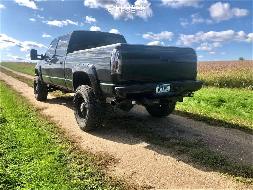 2000 Chevrolet K2500 with 18x9 -12 Anthem Off-Road Equalizer and 305 ...