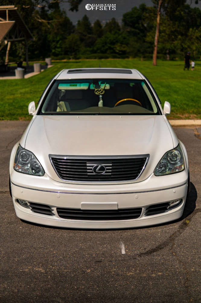 2005 Lexus LS430 with 20x10.5 -20 Work Durandal Dd5.2 and 235/35R20 ...