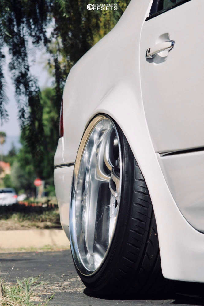 2005 Lexus LS430 with 20x10.5 -20 Work Durandal Dd5.2 and 235/35R20 ...