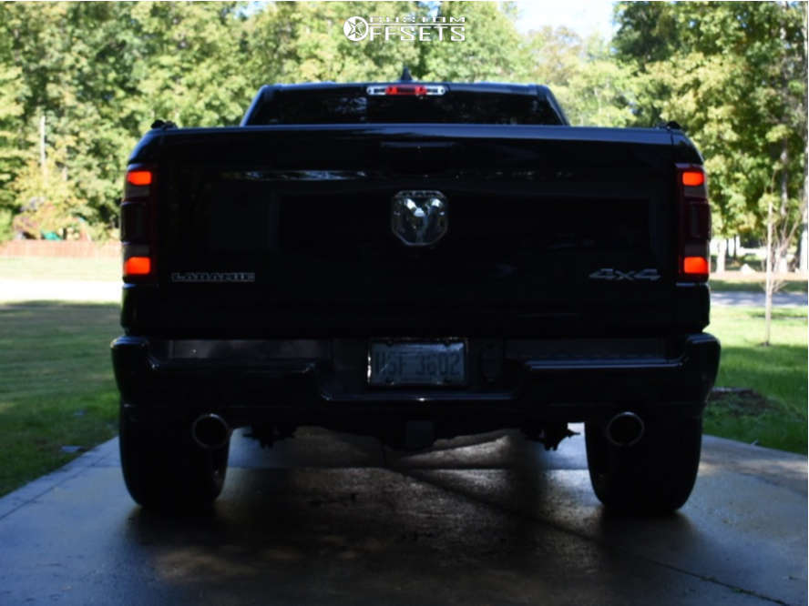 2019 Ram 1500 with 20x12 -44 Pure Grit Ambition and 305/50R20 Nitto ...