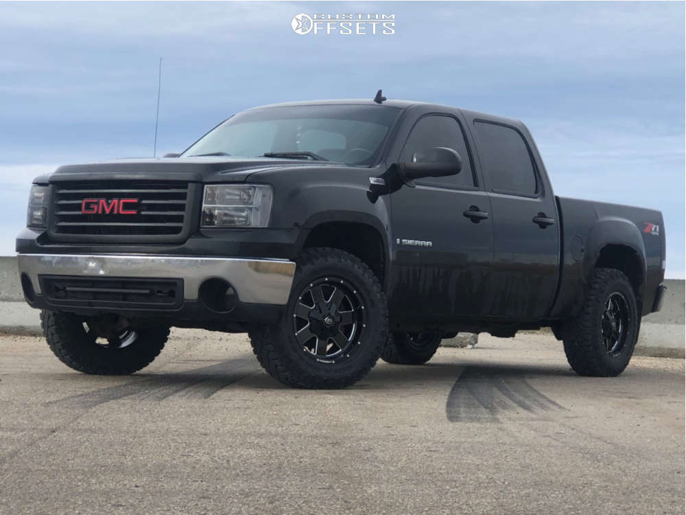 2008 GMC Sierra 1500 with 18x9 12 Vision Arc and 275/70R18 Goodyear ...
