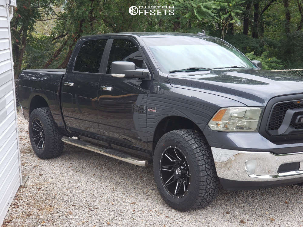 2016 Ram 1500 with 20x10 -12 XF Offroad Xf-218 and 295/60R20 Falken ...