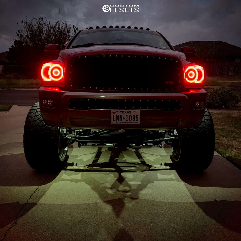 2009 Dodge Ram 2500 with 26x16 -101 Fuel Forged Ff19 and 38/15.5R26 ...