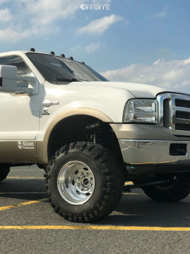 2005 Ford F-250 Super Duty with 16.5x12 -51 Weld Racing Typhoon and 35/ ...